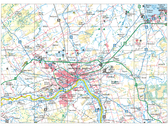 SNB Geographic Data & Maps