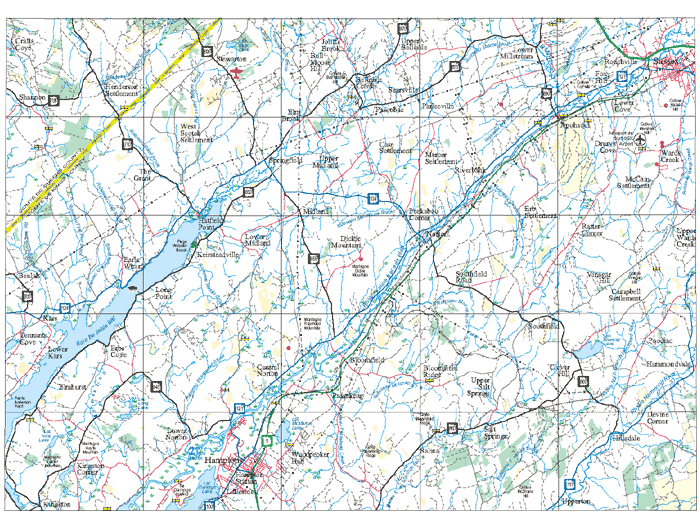 SNB Geographic Data & Maps